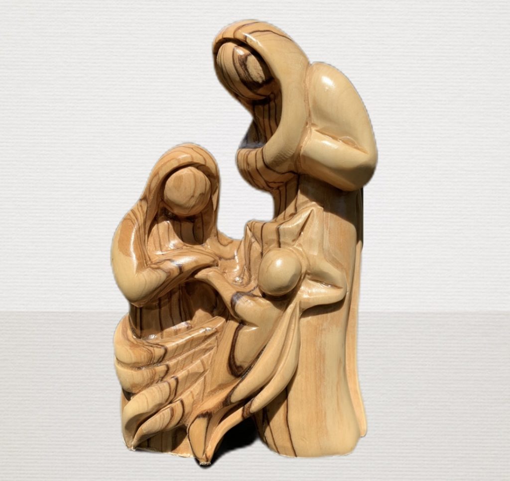 Star Around Baby Holy Family - Olive Wood - Fair Trade | Nature In Hand ...