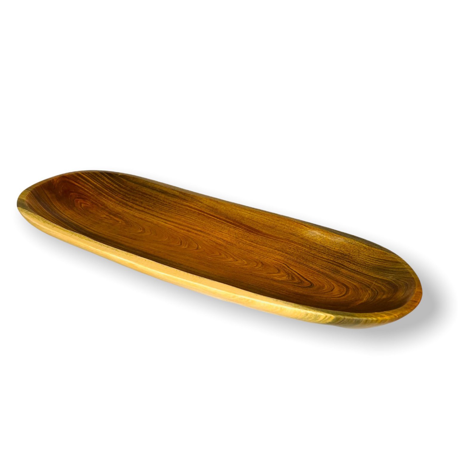 Oval Wooden Platter Guayacan Wood 3 - Fair Trade | Nature In Hand Creations